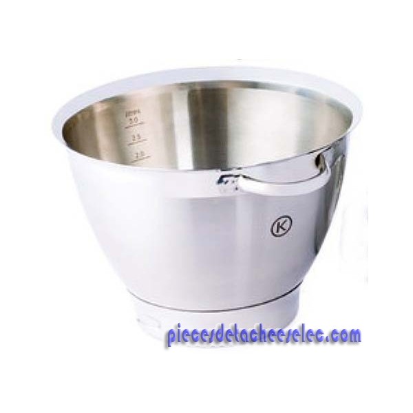 Bol inox avec poignées pour kitchen machines chef kenwood, Kitchen ...