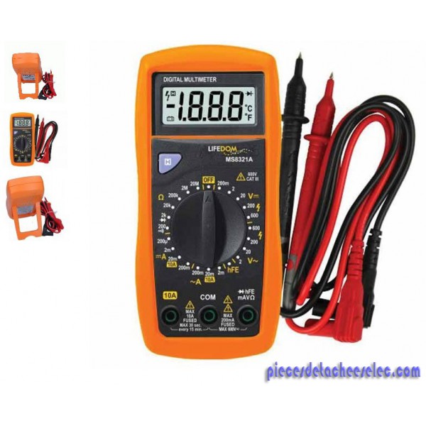 Multimétre digital 8 fonctions, Pièces détachées, accessoires ...